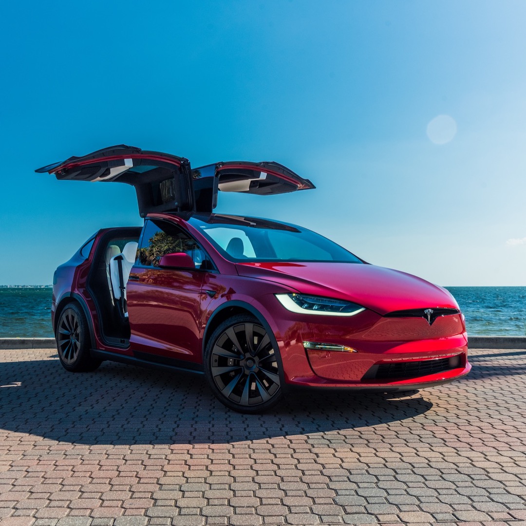Tesla Model X Long Range Rental in Miami