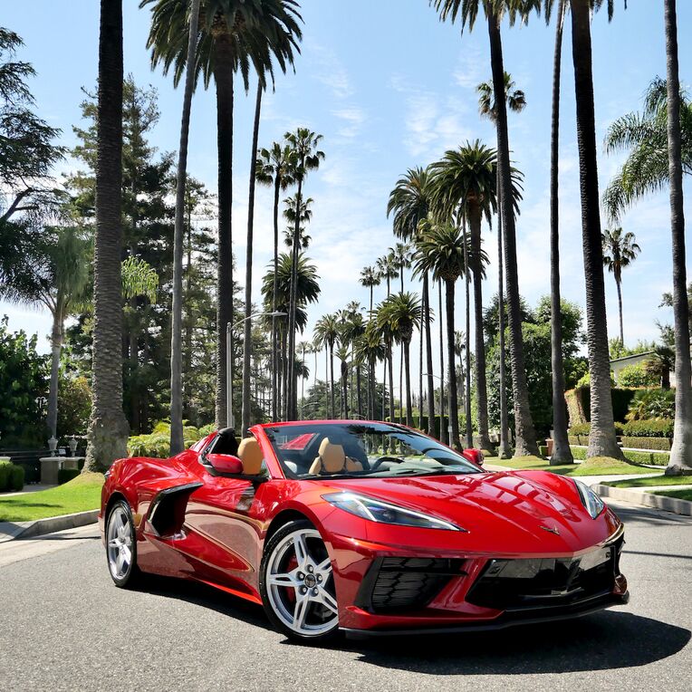 Corvette C8 Convertible 2023 Rental in Los Angeles